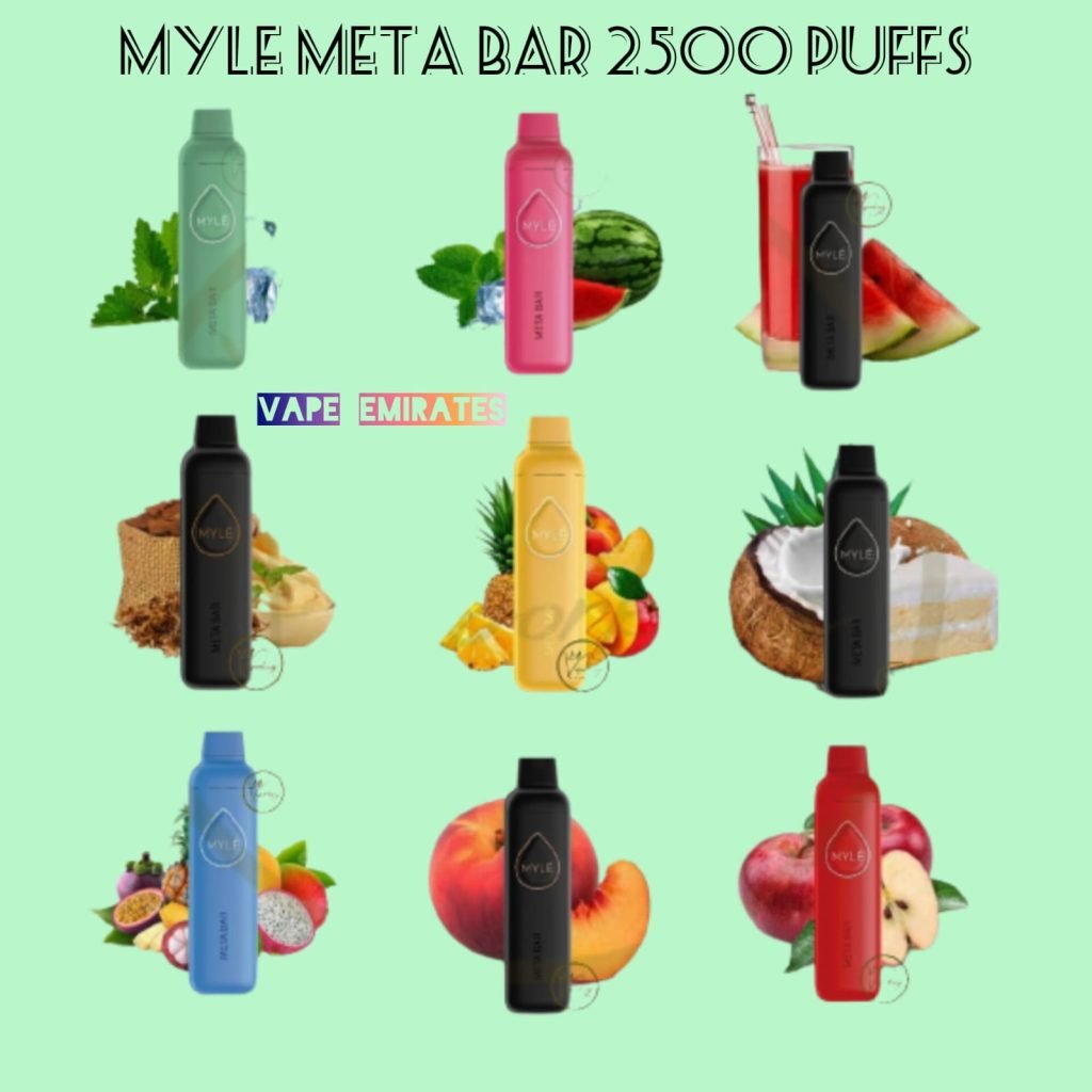 Myle V5 Meta Pods Dubai, UAE, 2ml/ magnetic Pods, Mesh Coil, 5% Nic,