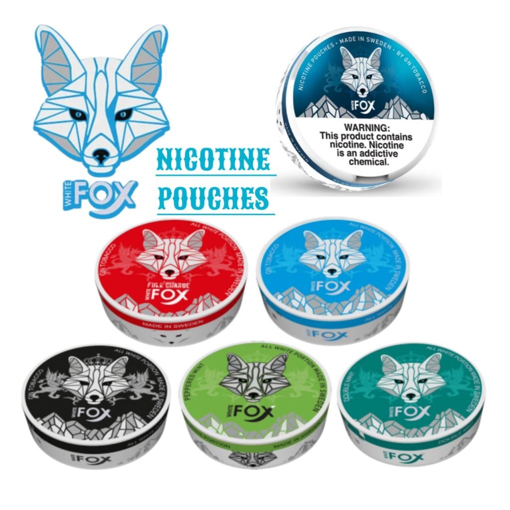 White Fox Nicotine Pouches Dubai, Available with Vape Emirates.