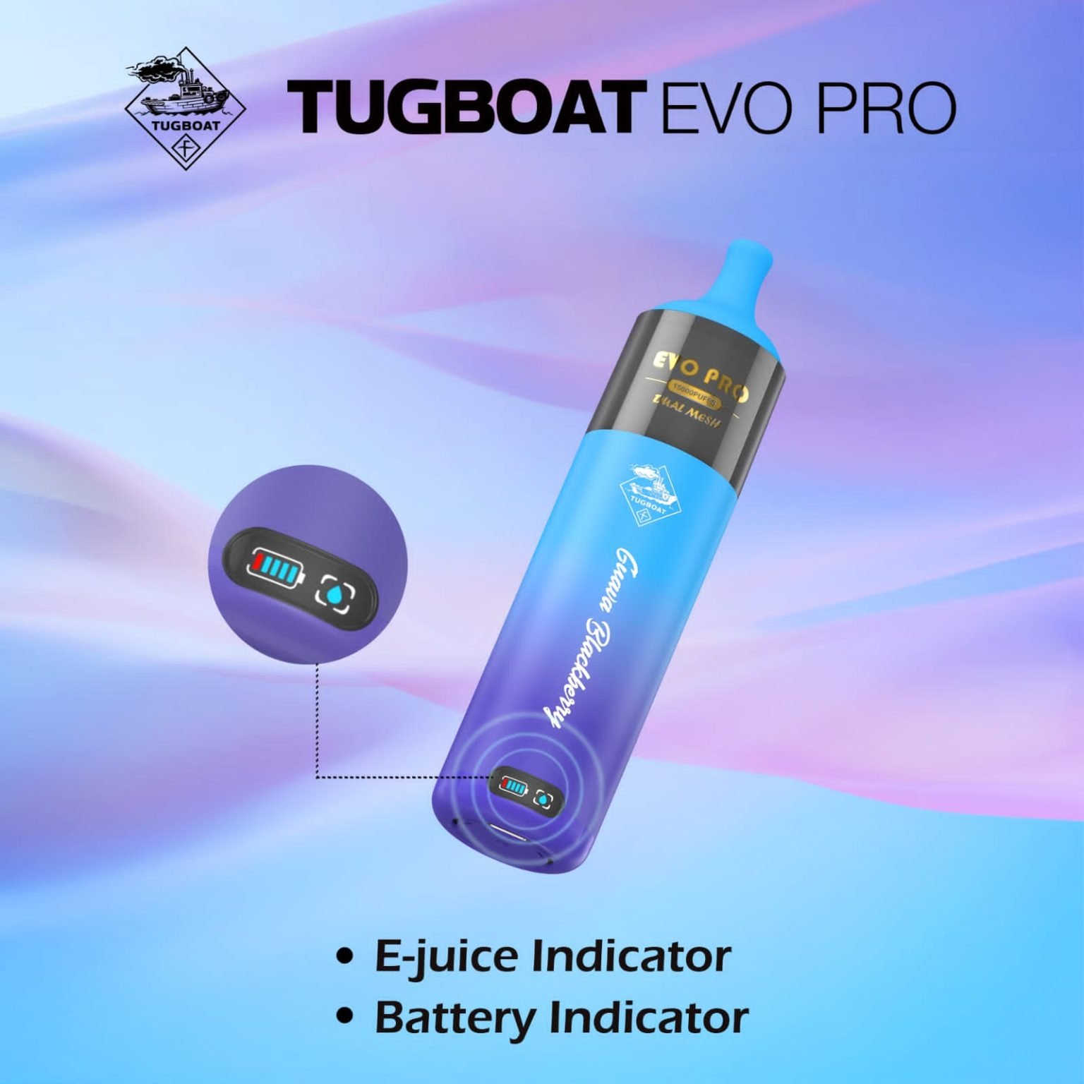 Tugboat Evo Pro 15000 Puffs, vapoae.com