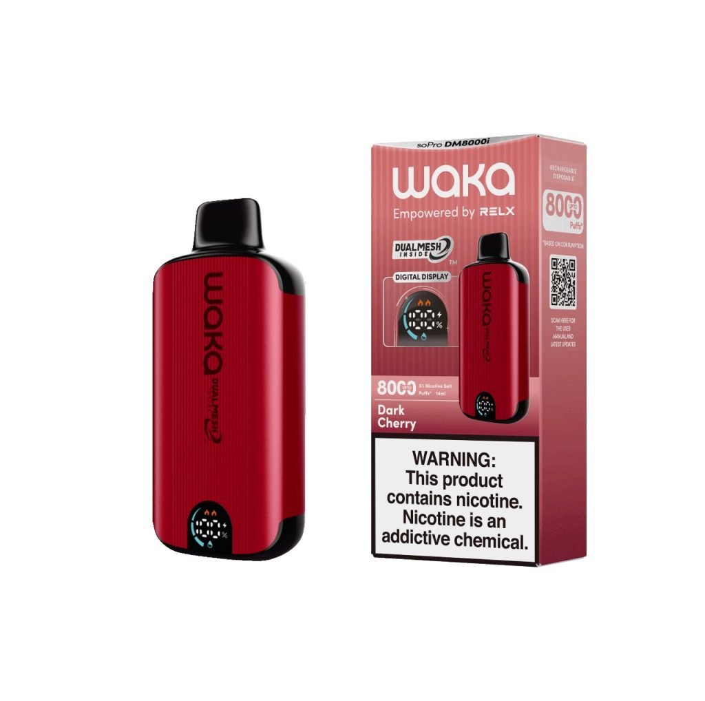 WAKA soPro DM8000i Disposable Vape,8000 Puffs/5% Nicotine.